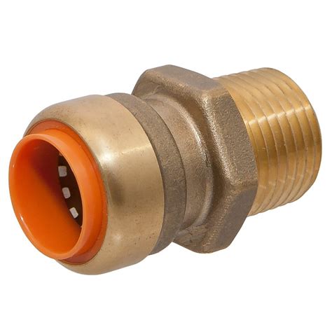 Amazon Com NIBCO PUSH P704 1 X 3 4 Adapter Brass Connection Type Push X Male Office Products