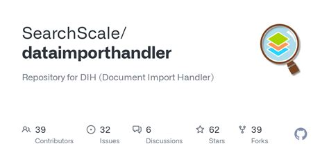 Github Searchscaledataimporthandler Repository For Dih Document Import Handler