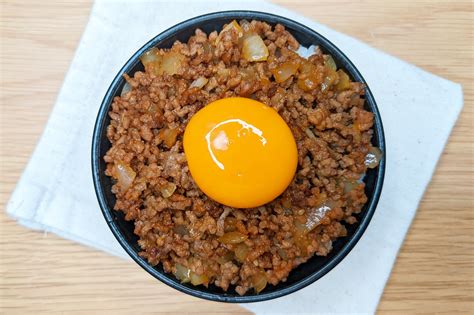 美味しくないわけがない♪がっつり食べたいthe男飯『甘辛ひき肉丼』レシピ 話題の画像プラス
