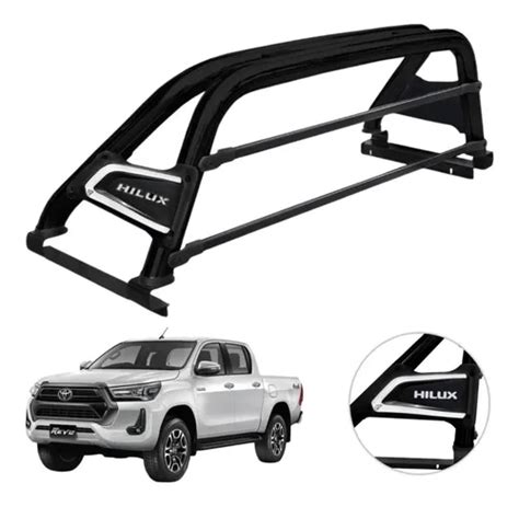 Santo Antônio Duplo Premium Preto Toyota Hilux 2016 A 2023 Frete Grátis