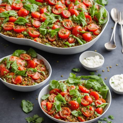 Lentil And Tomato Salad Recipe