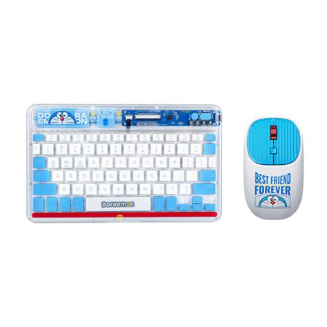 100 Authentic Doraemon Mouse Wireless Bluetooth Mouse Bluetooth Keyboard For Pc Laptop Computer