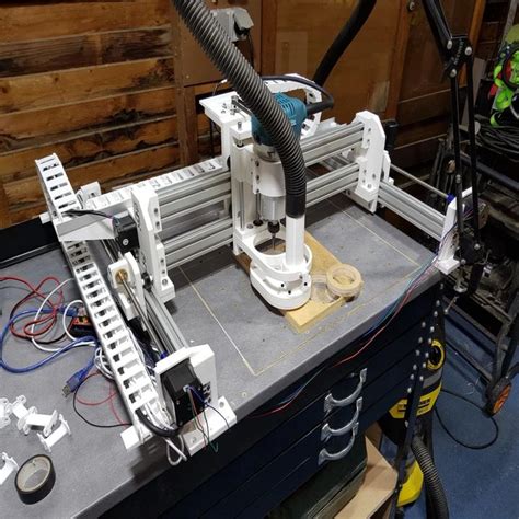 Topscnc The New D Printed Cnc Router Version By Topsie Thingiverse