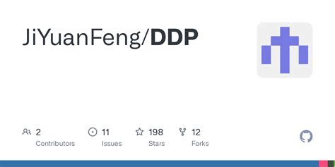 github jiyuanfeng ddp