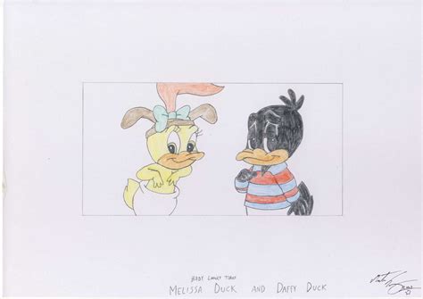 Melissa Duck And Daffy Duck By Morteneng21 On Deviantart