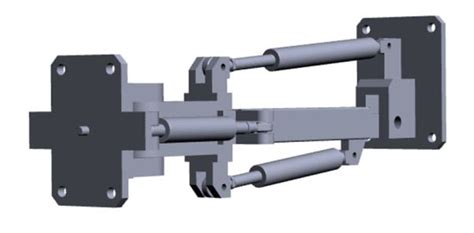 Preliminary Design Of The Mechanical Linkage Download Scientific Diagram