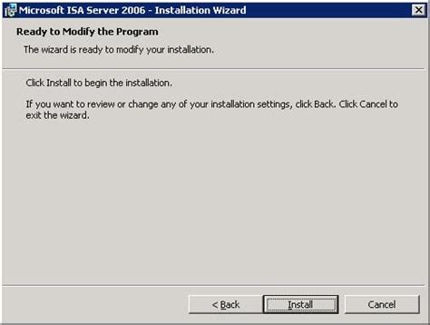 Isa Firewall Quick Tip Uninstalling Msde From Isa Server 2006