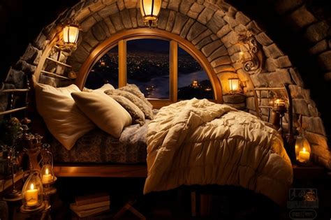 Premium Photo Interior Of Bedroom Captain Cabin Room On Pirate Ship Inside Ancient Historic