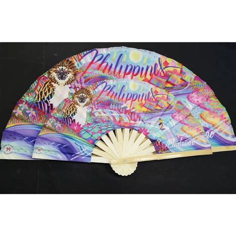 Philippines Mindanao Pamaypay Fan Ph Souvenirs Shopee Philippines