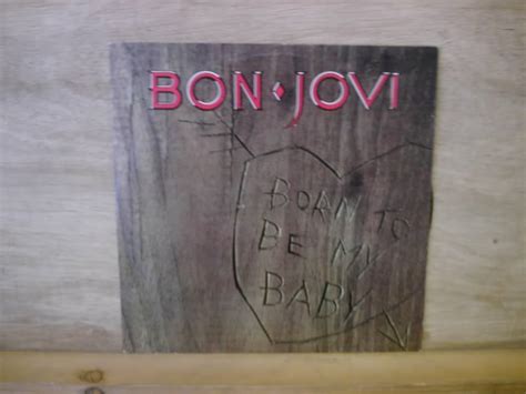 Born To Be My Baby Bon Jovi 1988 Kenny Deane Vinyl Art Sinta A