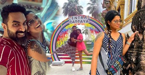 Amrutha Suresh Gopi Sundar Mesmerized By Vibrant Beaches In Pattaya