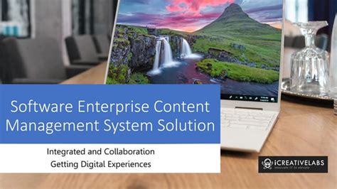 Enterprise Content Management System Solution Ppt
