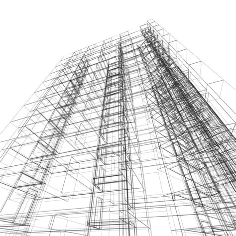 추상 건축 3d 추상 건축 디자인 및 모델 내 자신의 3d 렌더링 추상 건축 3d 사진 배경 및 무료 다운로드를위한 그림