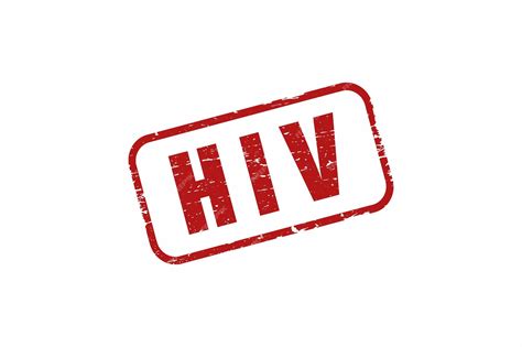 Premium Vector Hiv Square Grunge Stamp