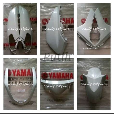 Jual Cover Body Halus Fullset Yamaha NMAX N MAX Putih ASLI YAMAHA Di Seller Cintamotormu Duri