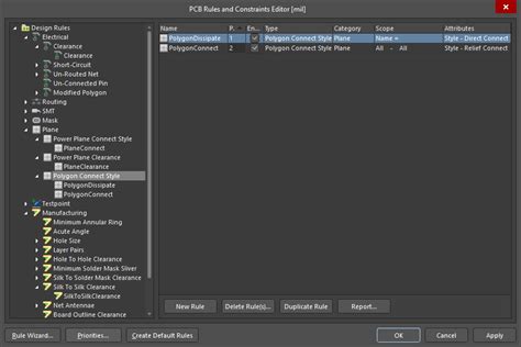 Altium Design Rule For Single Object In Pcb Electrical Engineering
