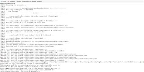 Transform Maven Projects Or Files From Java EE 8 To Jakarta EE 10