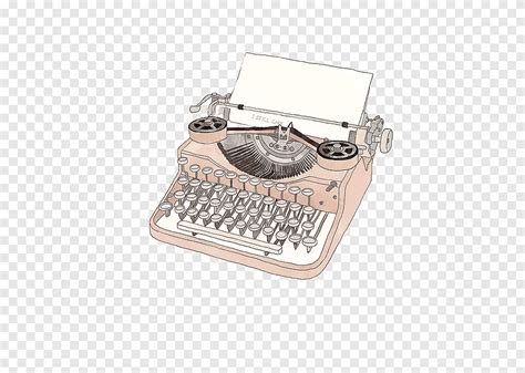 다양한 Vii 핑크 타자기 그림 Png Pngegg