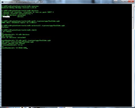 I Need Help With ADB ADB Shell