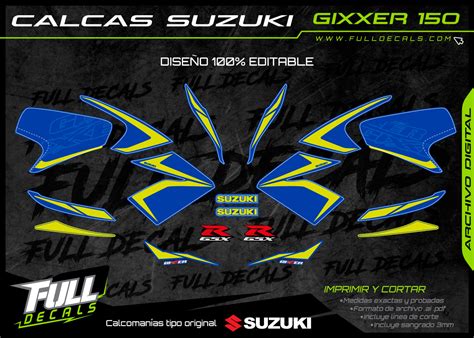 CALCAS SUZUKI GIXXER 150 DISEÑO TIPO ORIGINAL LINEAS CLÁSICAS VERDE