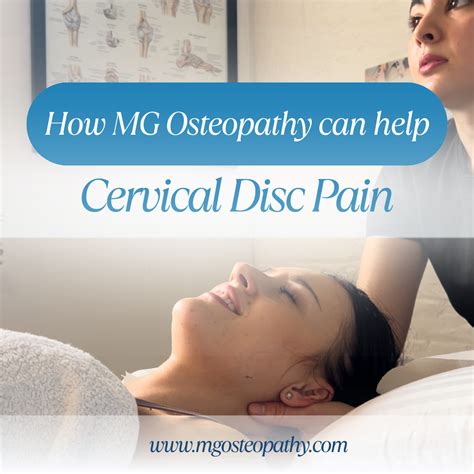 Cervical Disc Pain Causes Symptoms And Osteopathy