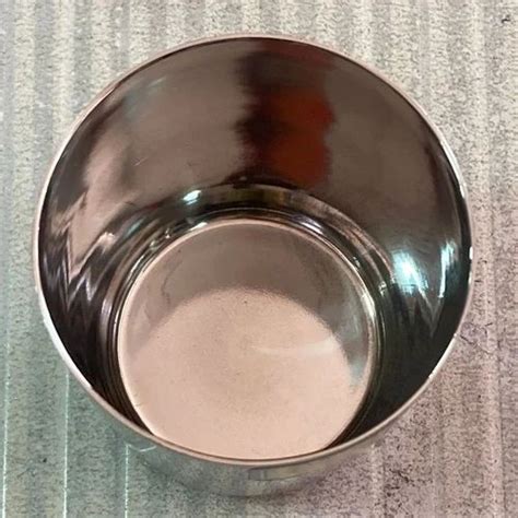 500ml Round Stainless Steel Water Glass For Home At ₹ 50piece In Mumbai