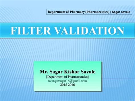 66 Membrane Filter Integrity Test Pptx