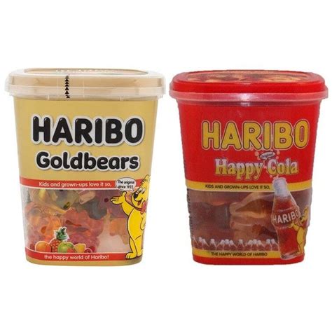 Haribo Goldbears Fruity ฮาริโบ้ เยลลี่นำเข้า 175 กรัม มี 2 รสชาติ ให้