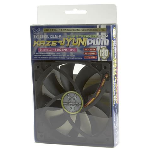 Вентилятор для корпуса Scythe Slip Stream 120 mm PWM Fan (SY1225SL12LM ...