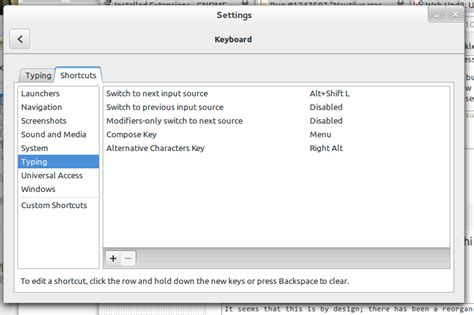 How To Access The Keyboard Layout Options In 1310 Ask Ubuntu