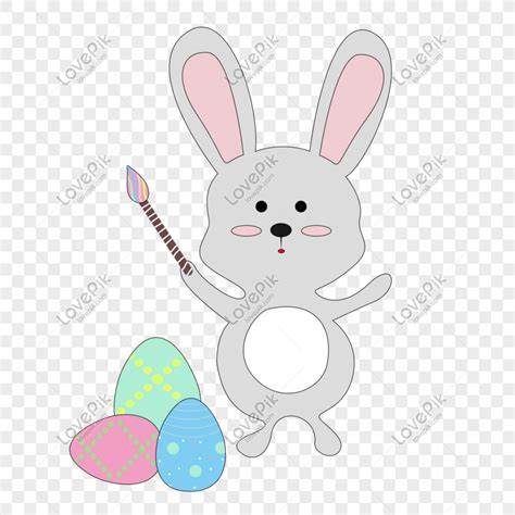 토끼 그림 계란 Png 일러스트 및 벡터 이미지 무료 다운로드 Lovepik