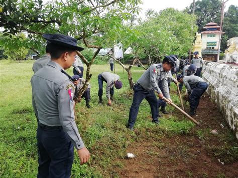 မာန်အောင်မြို့၌ ၅၉ နှစ်မြောက် မြန်မာနိုင်ငံရဲတပ်ဖွဲ့နေ့အား ကြိုဆိုဂုဏ