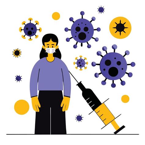 Detailed Illustration Depicting The Concept Of Measles 57218321 Vector
