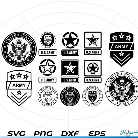 Us Army Svg Etsy