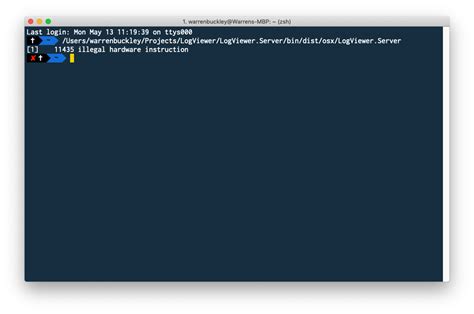 illegal hardware instruction · issue 194 · electron osx sign · github