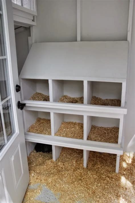 Diy Chicken Coop Nesting Boxes