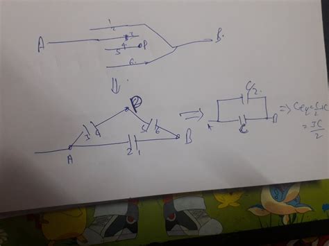 w r r 38 find the net capacitance between the point a and e of the