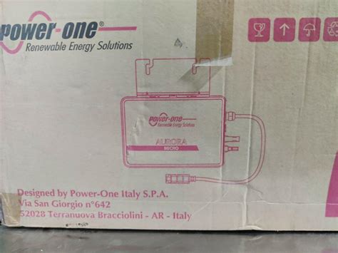 Powerone Abb Aurora Microinverter 025 I Outd Us 208240 3934821309