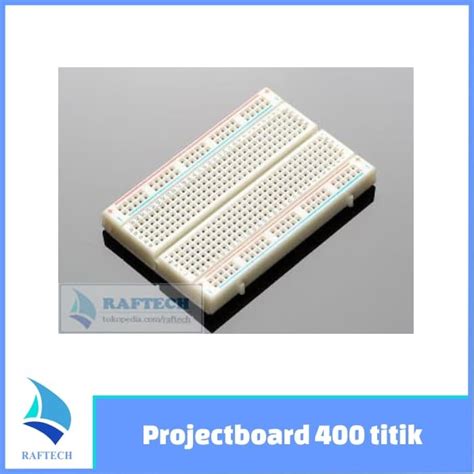 Jual Breadboard Protoboard Projectboard 400 Titik Point Holes
