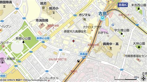 沖縄県那覇市銘苅1丁目 地図（住所一覧から検索） ：マピオン
