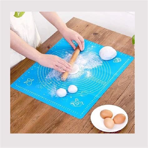 Hemico Roti Maker Sheet Round Silicon Mat Fondant Dough Chapati Rolling