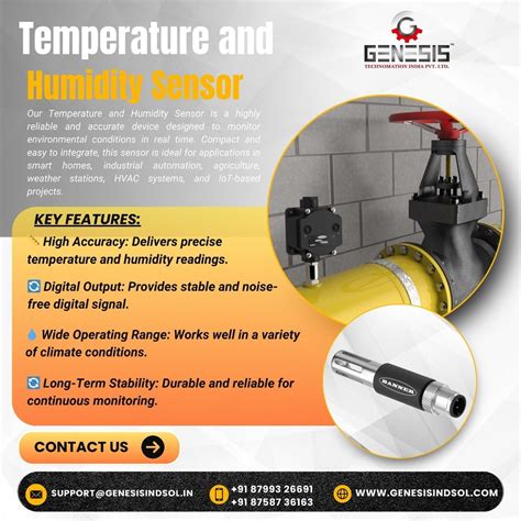 Industrial Temperature And Humidity Sensor At 472000 Inr In Ahmedabad