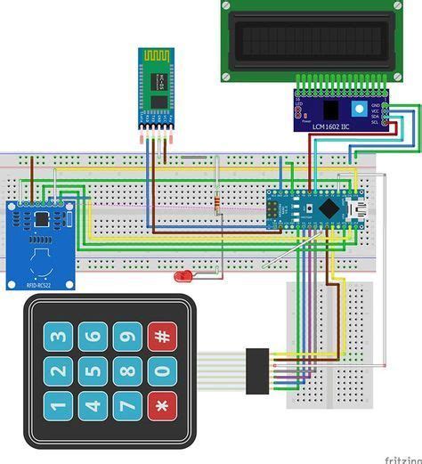 Arduino Rfid Door Lock Arduino Projects Diy Arduino Arduino Projects