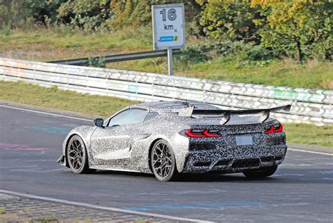 Chevrolet Corvette ZR Gets Rendered With ZTK Track Performance Package Big Rear Wing