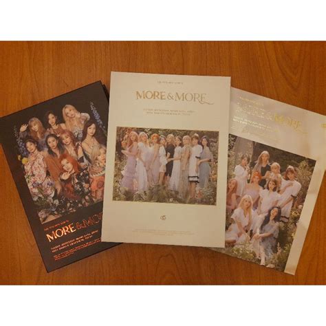 Twice Moreandmore 專輯 空專 More Mandm Mm 迷九 迷你九輯 Momo 彩瑛 Cd 蝦皮購物