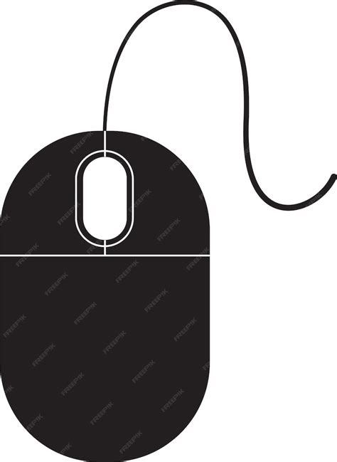 Premium Vector Computer Mouse Icon Vector Illustration Mouse Device Symbol
