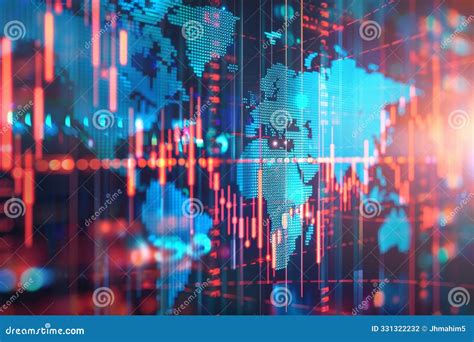 global network and data visualization stock illustration illustration