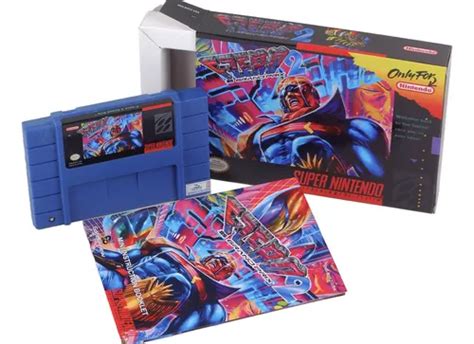 F Zero 2 Super Nintendo Snes Completo Mercadolibre
