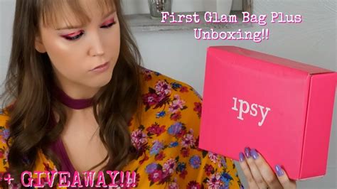 April Ipsy Glam Bag Plus Unboxing Giveaway Youtube