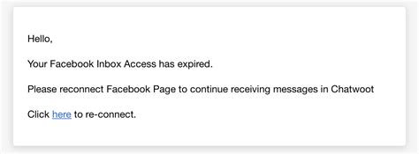 Facebook Continuously Get Disconnected · Issue 3133 · Chatwoot